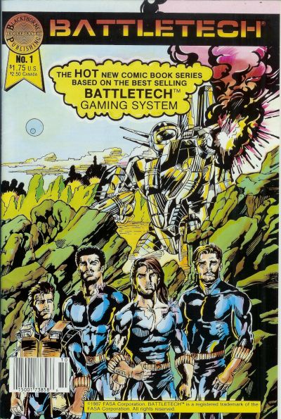 Battletech #1 by Blackthorne Publishing – Spartan Comics