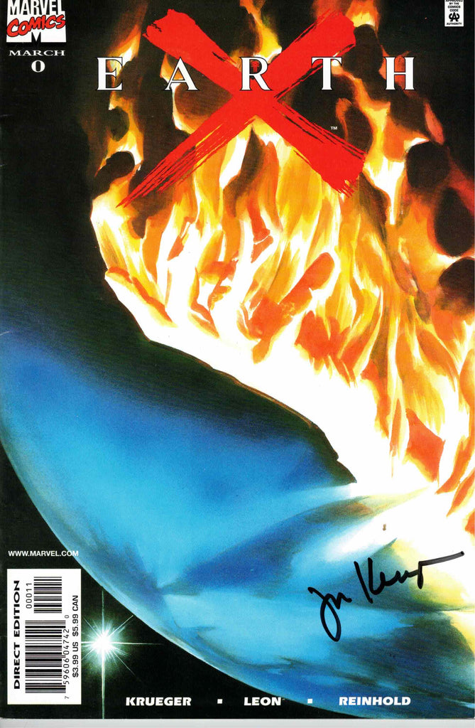 Earth X #0 by Marvel Comics - Signed (No Cert) – Spartan Comics