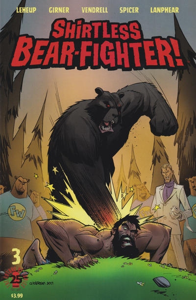 Shirtless Bear-Fighter #3 by Image Comics – Spartan Comics