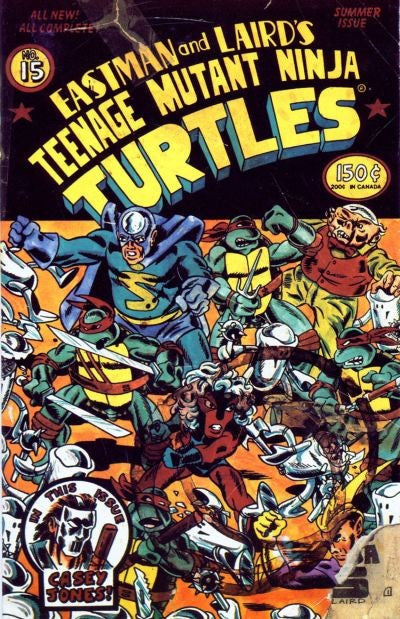 Teenage Mutant Ninja Turtles #15 by Mirage Comics – Spartan Comics