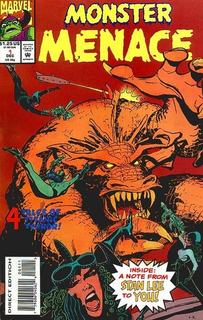 Monster Menace #1 by Marvel Comics – Spartan Comics