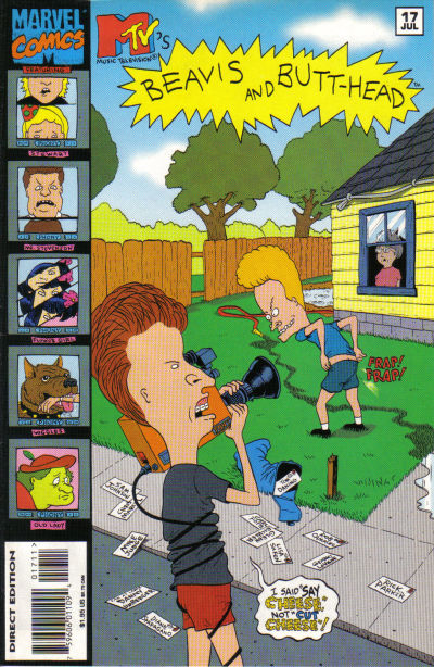 Beavis And Butt-Head #17 by Marvel Comics – Spartan Comics
