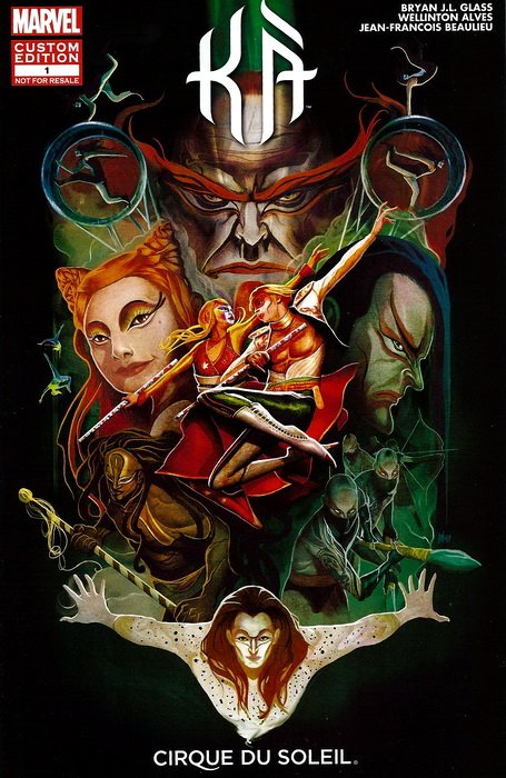 Ka Cirque Du Soleil #1 by Marvel Comics – Spartan Comics