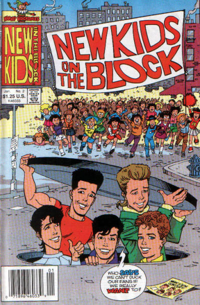 New Kids On The Block #2 by Harvey Comics – Spartan Comics