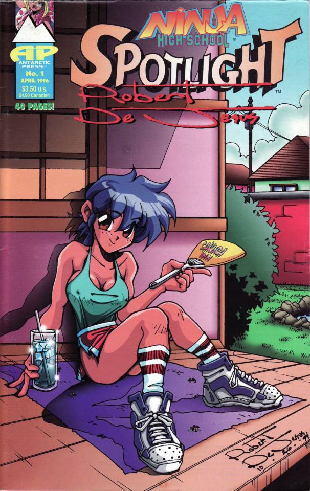 Ninja High School Spotlight Robert De Jesus #1 by Antarctic Press – Spartan Comics