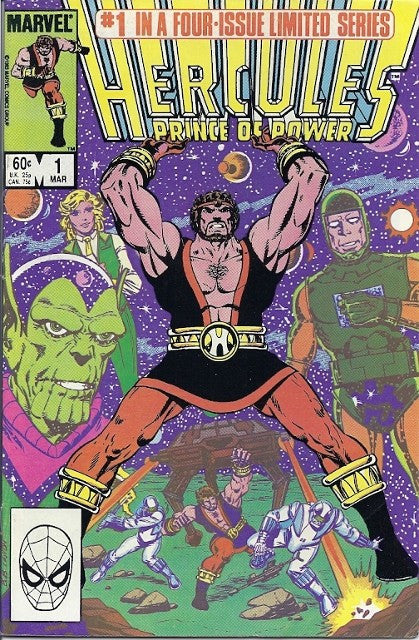 Hercules Prince Of Power #1 by Marvel Comics – Spartan Comics