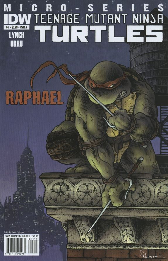 Teenage Mutant Ninja Turtles Micro-Series #1 - Raphael – Spartan Comics